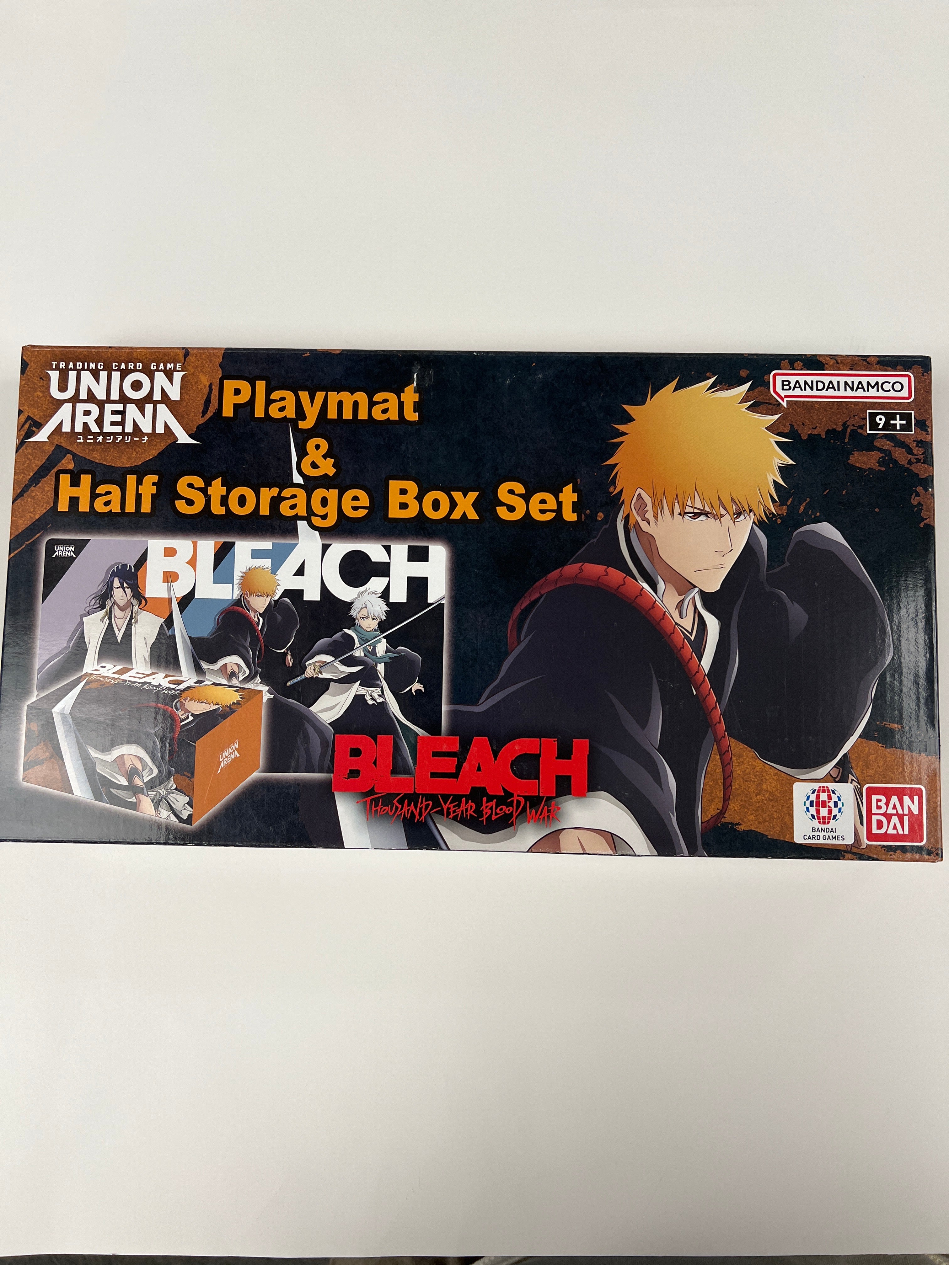 Union Arena TCG: Bleach Thousand-Year Blood War Playmat & Half Storage ...