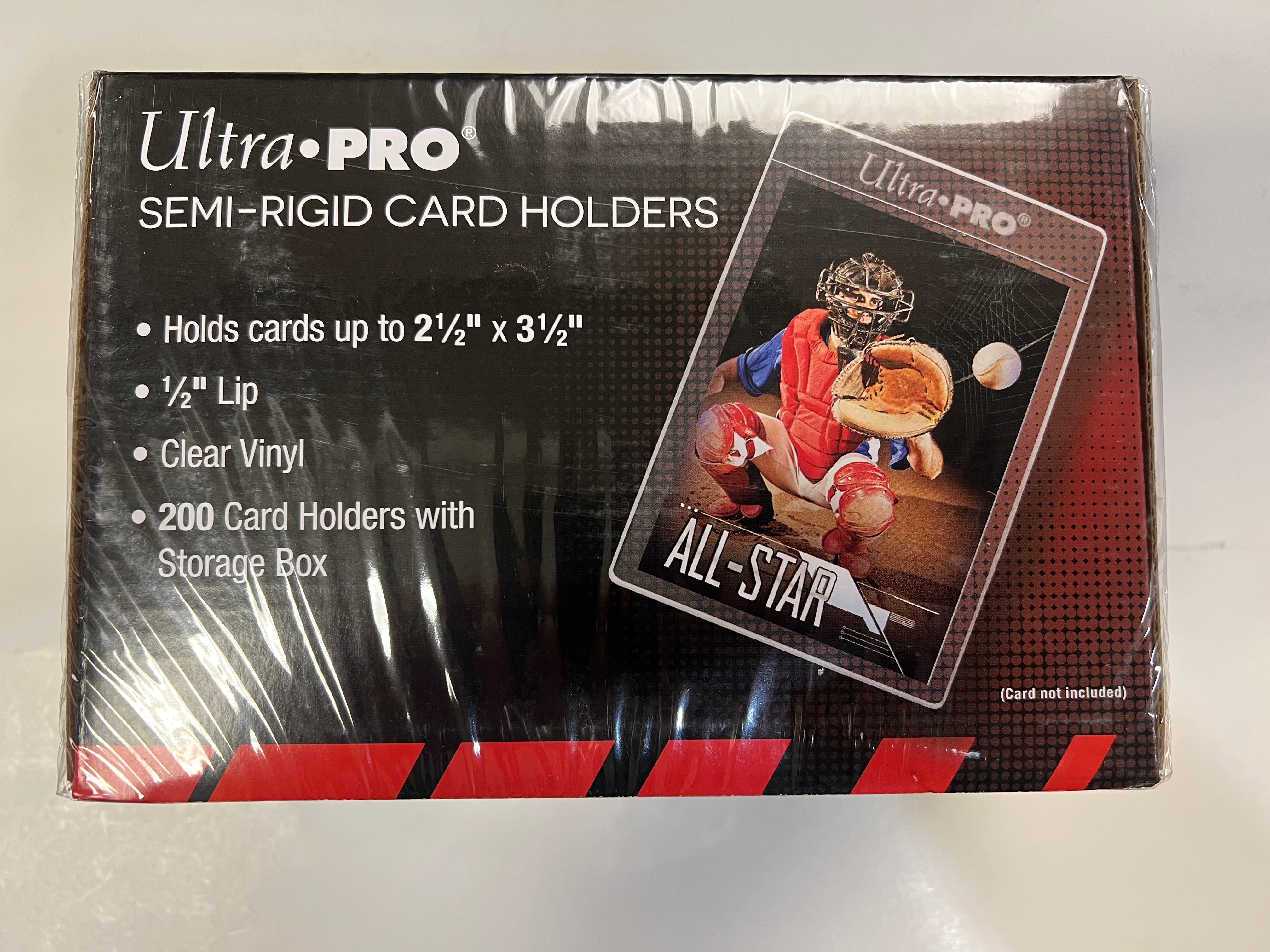 Ultra Pro Semi Rigid Card Holders – Big Daddy Collectibles